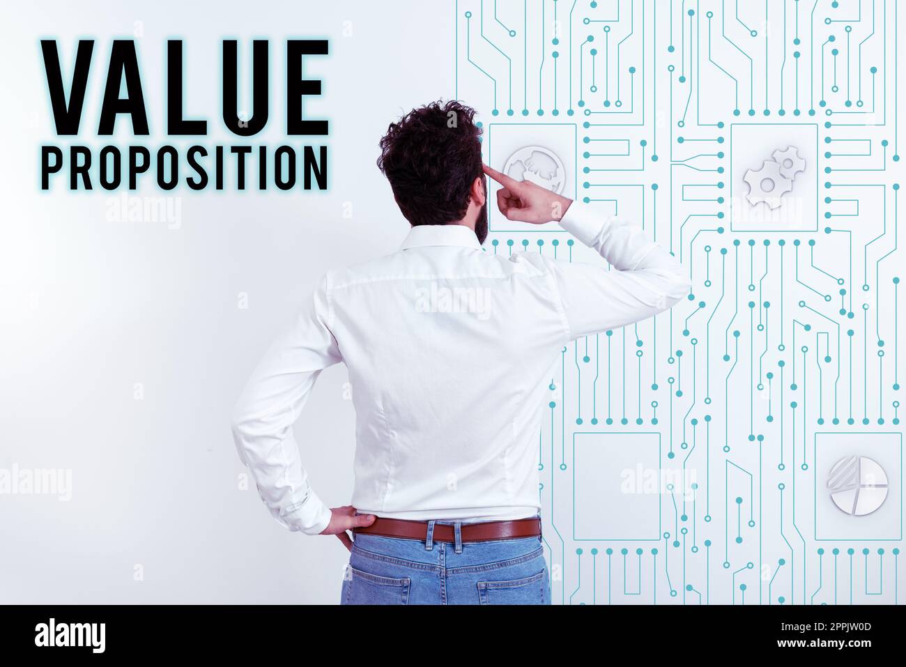 Conceptual caption Value Proposition. Business idea service make ... Conceptual caption Value Proposition. Business idea service make ...