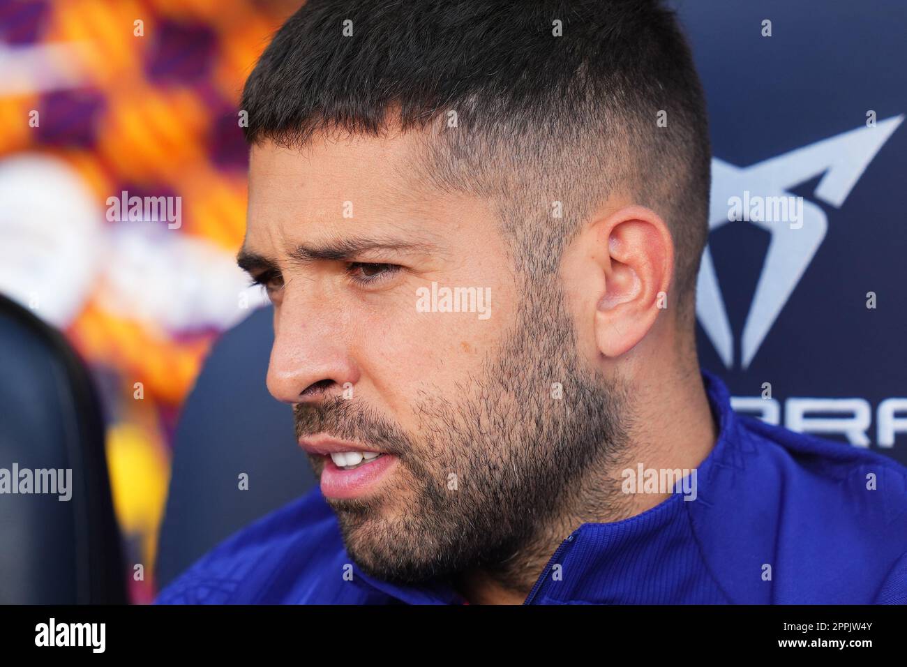 Jordi Alba of FC Barcelona during the La Liga match between FC ...