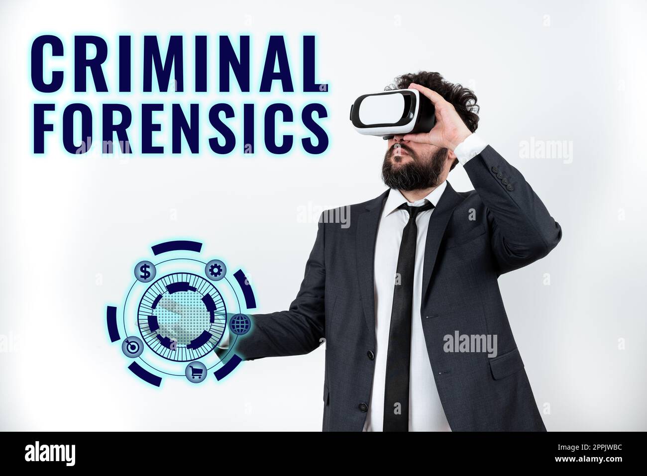 Text showing inspiration Criminal Forensics. Business concept Federal ...