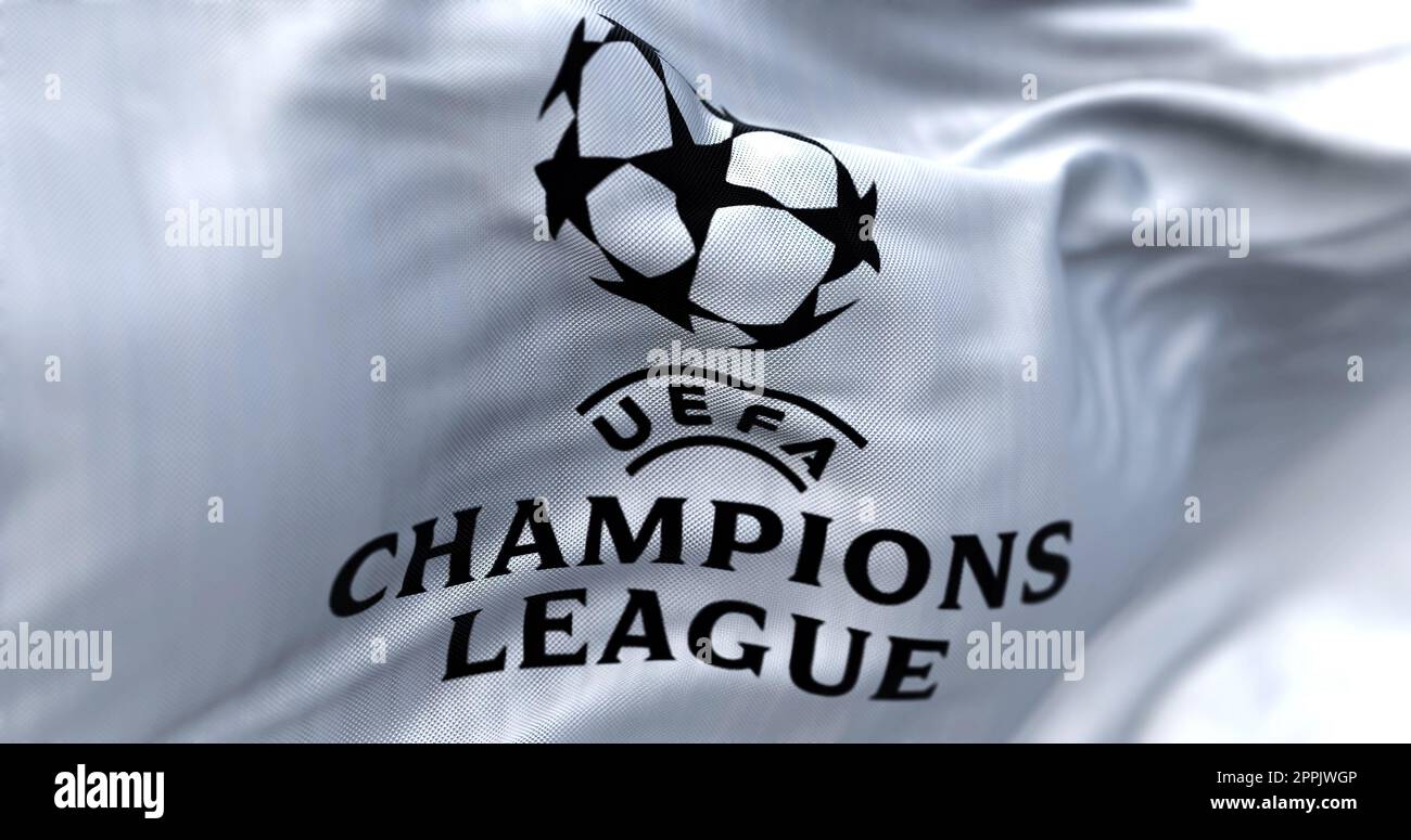 2023 uefa champions league trophy hi-res stock photography and images ...