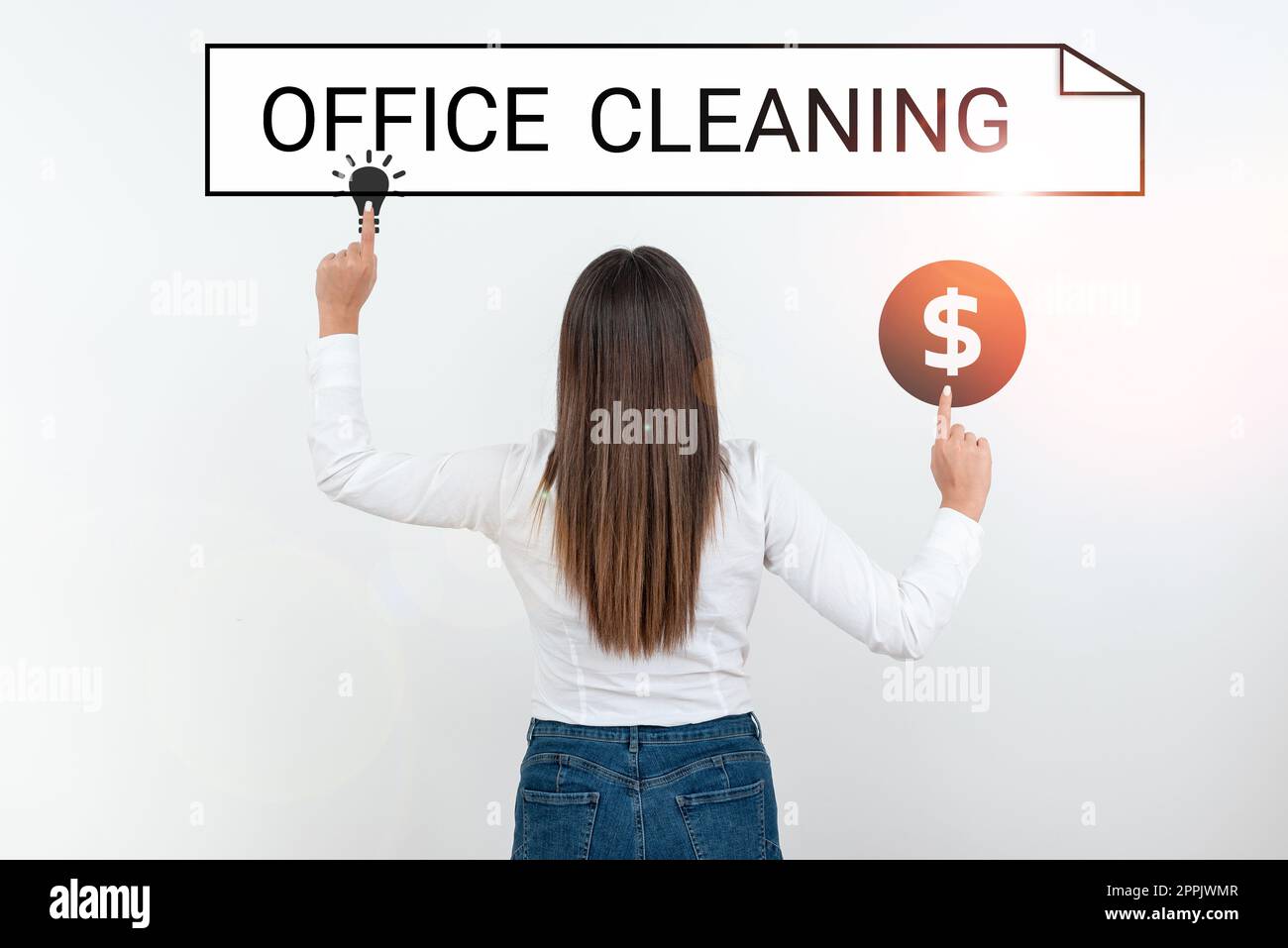 Inspiration showing sign Office Cleaning. Business approach the action ...