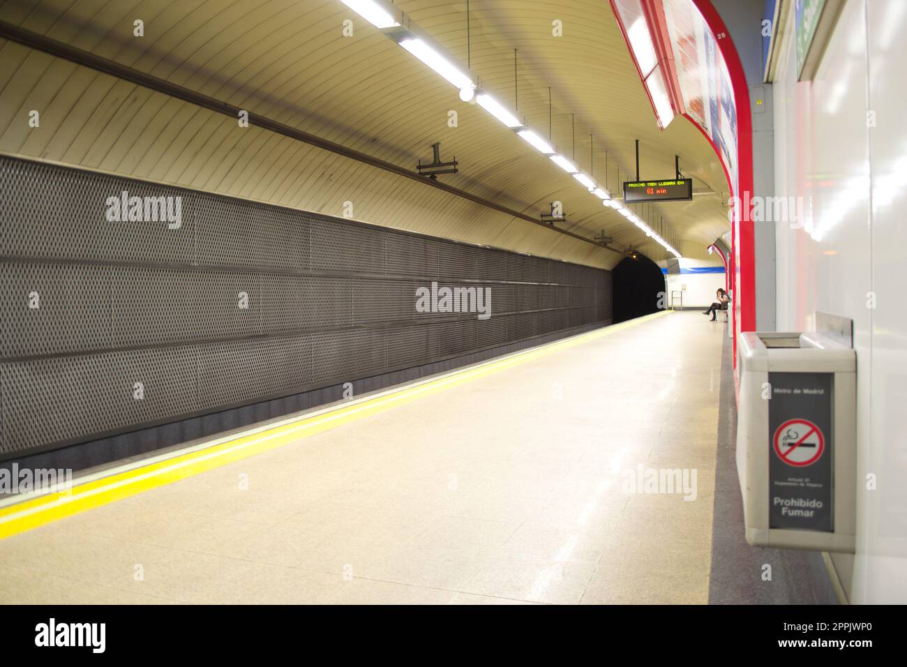 Empty metro hi-res stock photography and images - Alamy