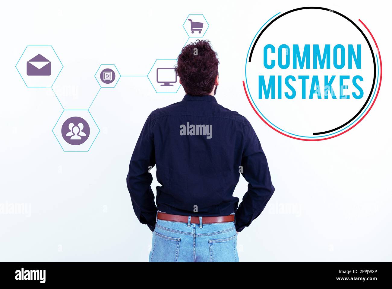 Writing displaying text Common Mistakes. Business approach actions that ... Writing displaying text Common Mistakes. Business approach actions that ...