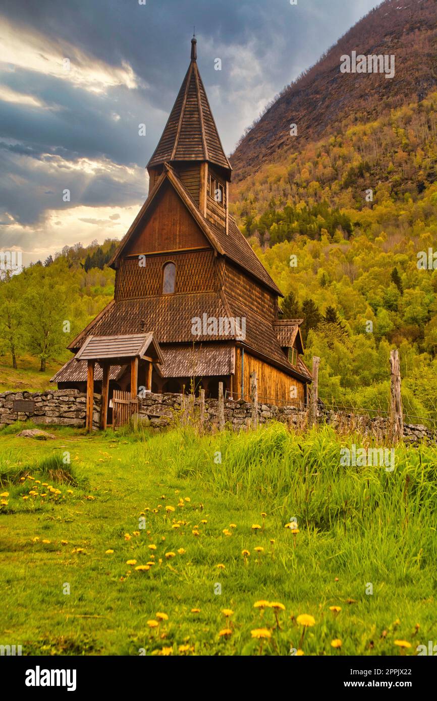 Wooden stave church hi-res stock photography and images - Alamy