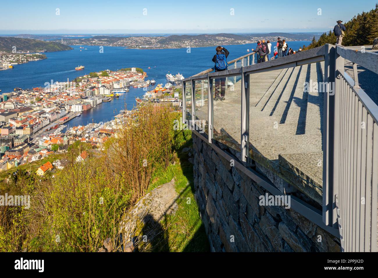 Famous norwegian viewpoint hi-res stock photography and images - Alamy