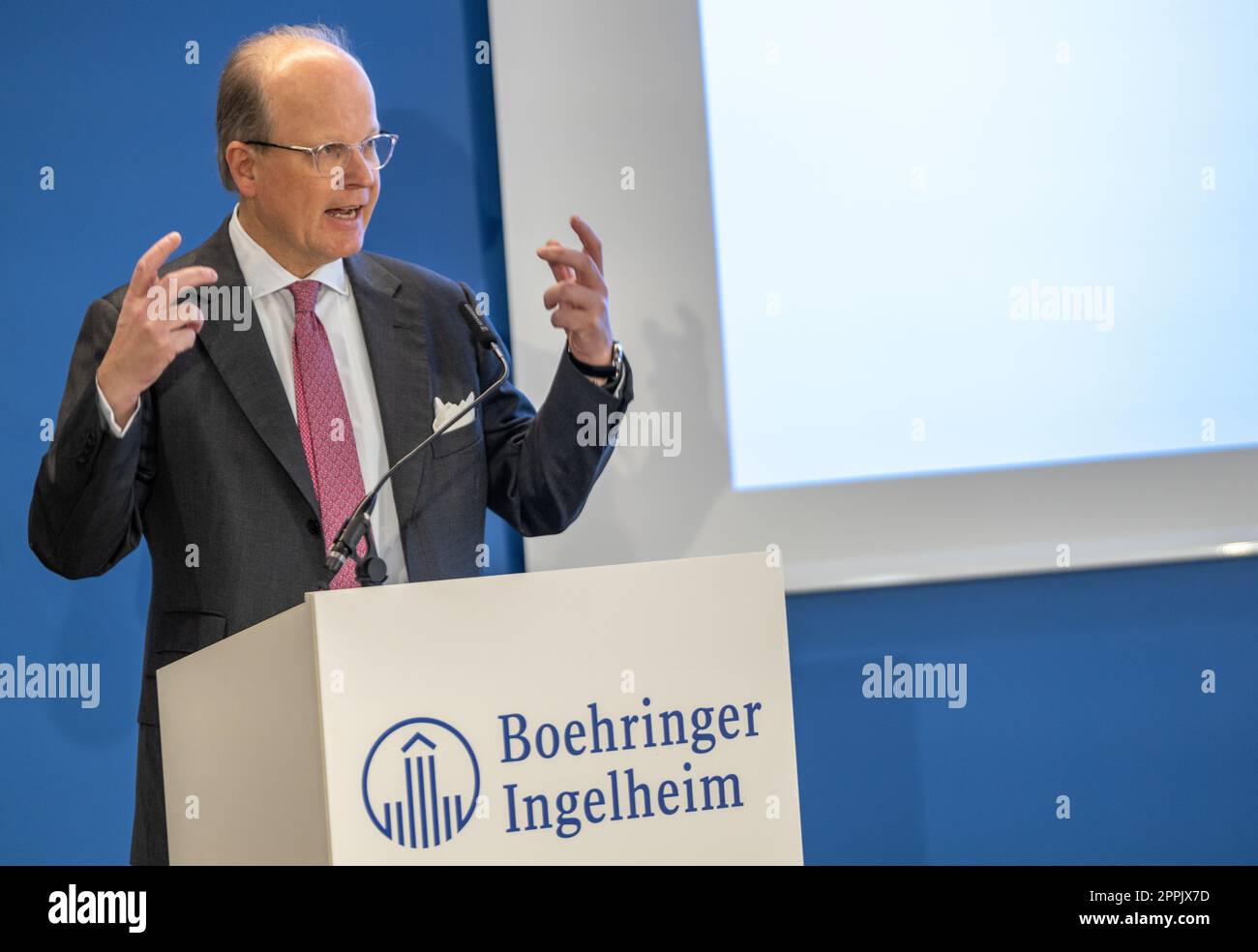 24 April 2023, Baden-Württemberg, Biberach an der Riß: At the opening ...