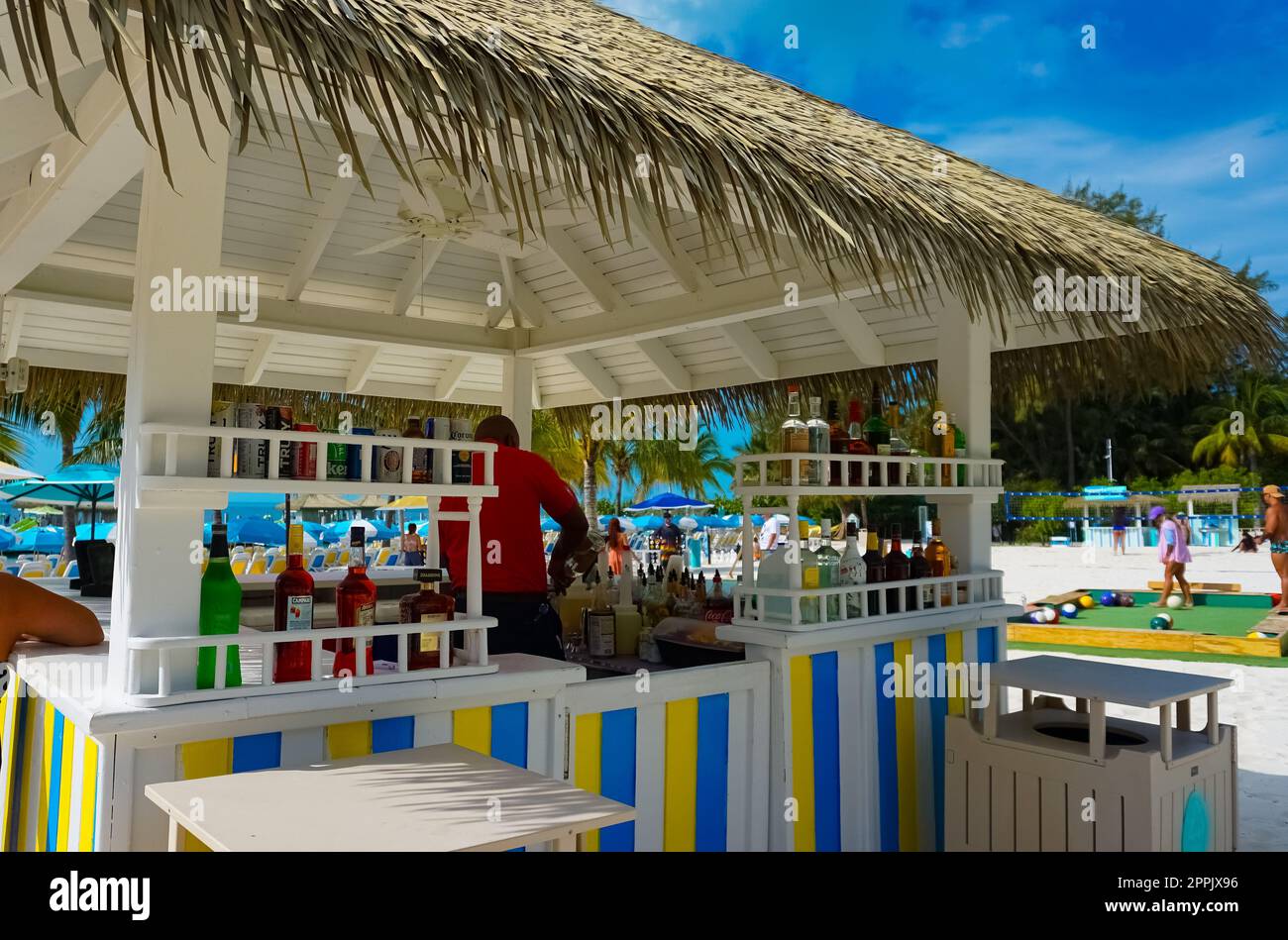 Coco beach bar bahamas hi-res stock photography and images - Alamy