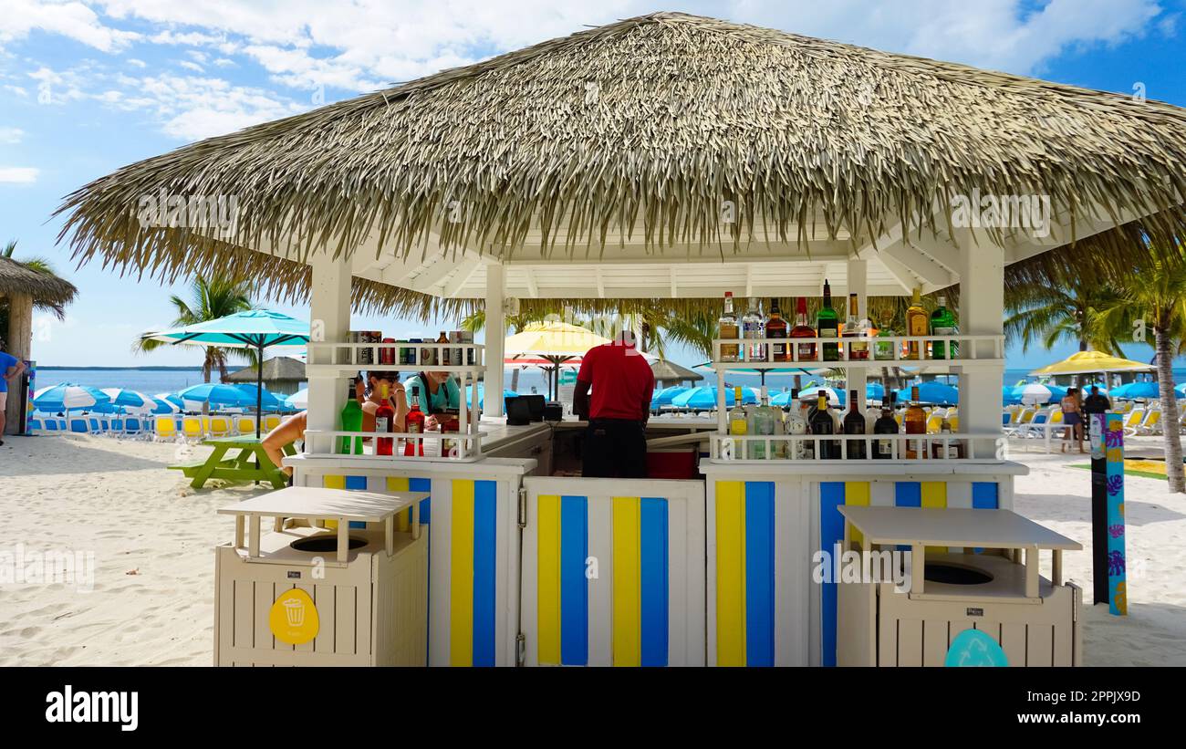 Coco beach bar bahamas hi-res stock photography and images - Alamy