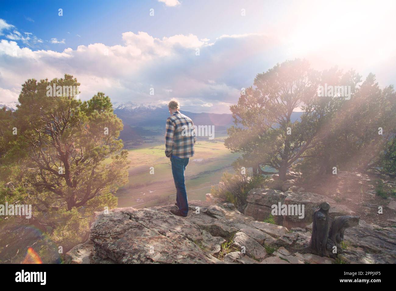 Jonathan Brittain in Ridgway, Colorado Stock Photo - Alamy