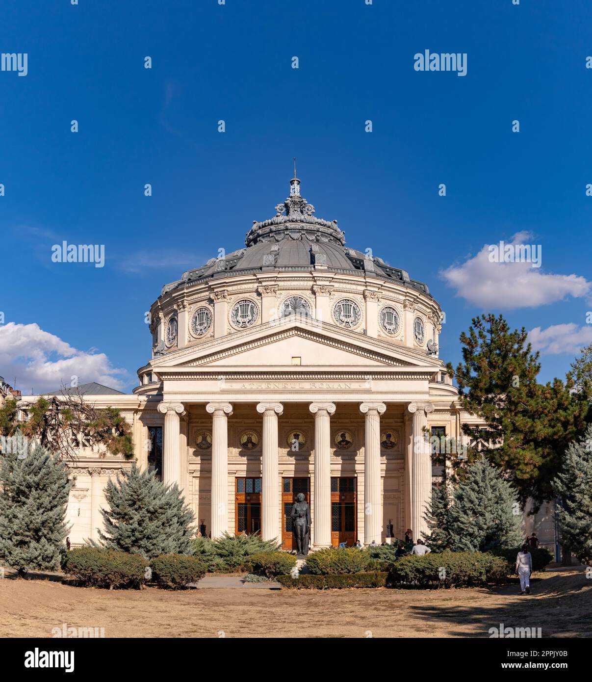 The romanian athenaeum hi-res stock photography and images - Alamy