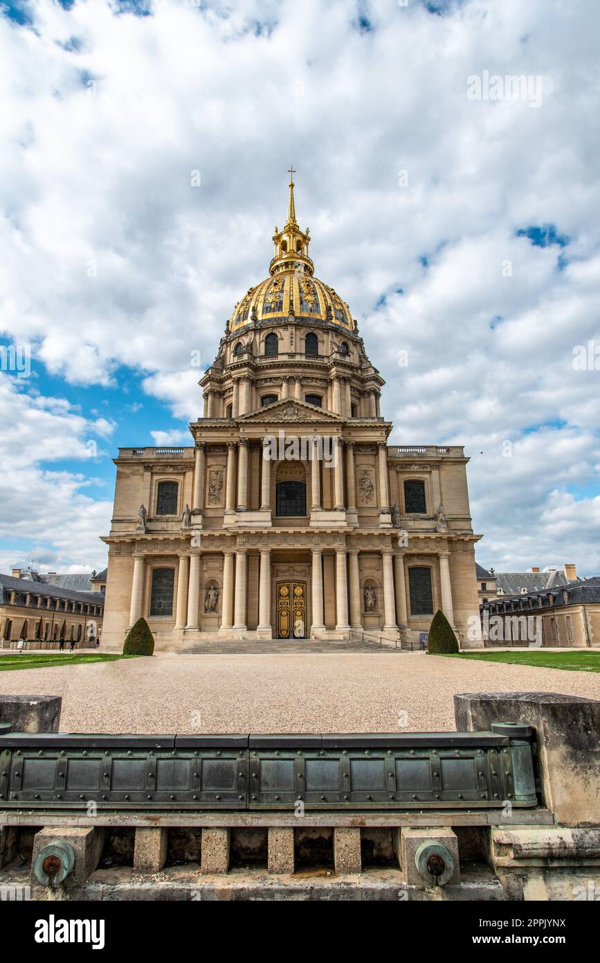 Famous dome des invalides with the tomb of napoleon inside hi-res stock photography and images ...