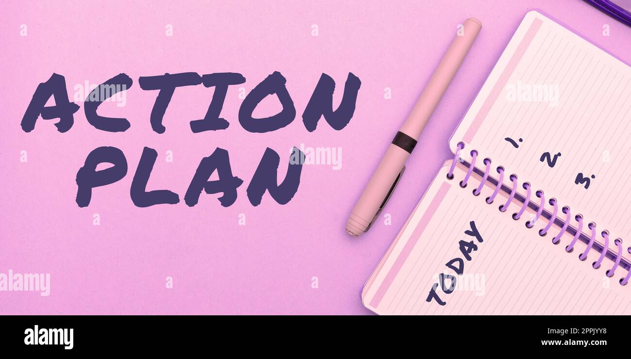 Action plan hi-res stock photography and images - Alamy