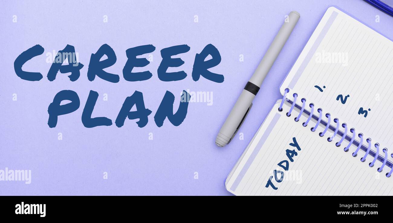Text showing inspiration Career Plan. Business showcase ongoing process ... Text showing inspiration Career Plan. Business showcase ongoing process ...