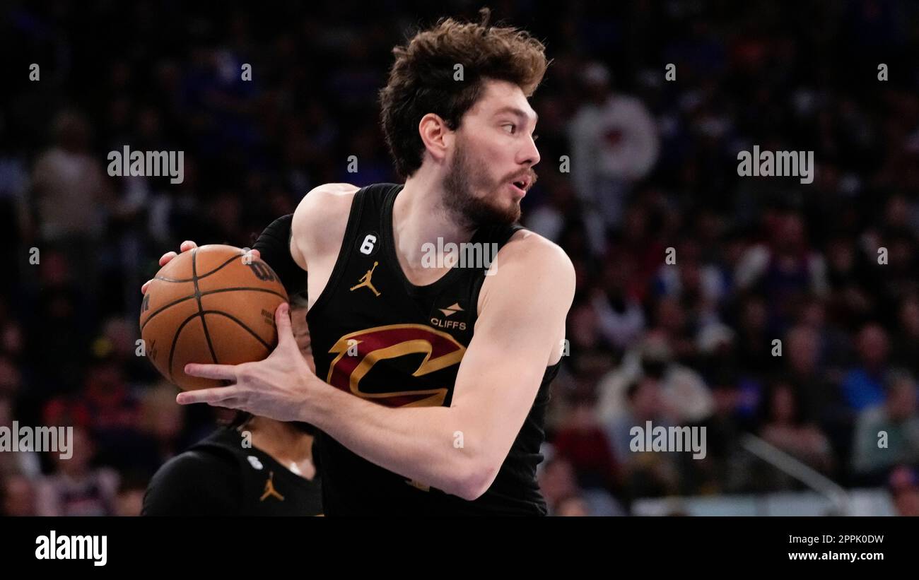 Cleveland Cavaliers forward Cedi Osman in the second half of Game 4 in ... Cleveland Cavaliers forward Cedi Osman in the second half of Game 4 in ...