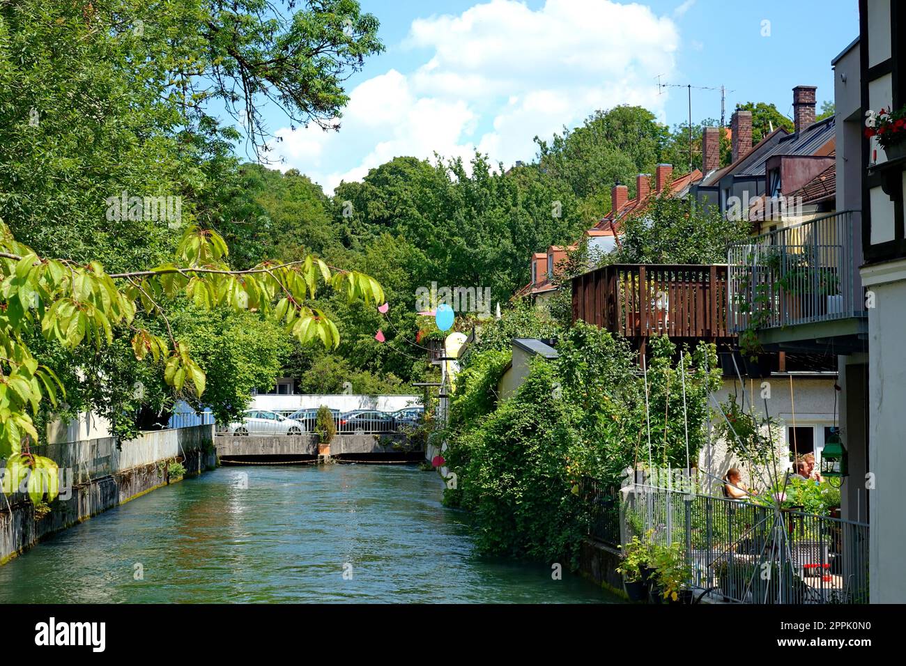 Europe, Germany, Bavaria, Munich, old town, Giesing, Stadtidyll ...