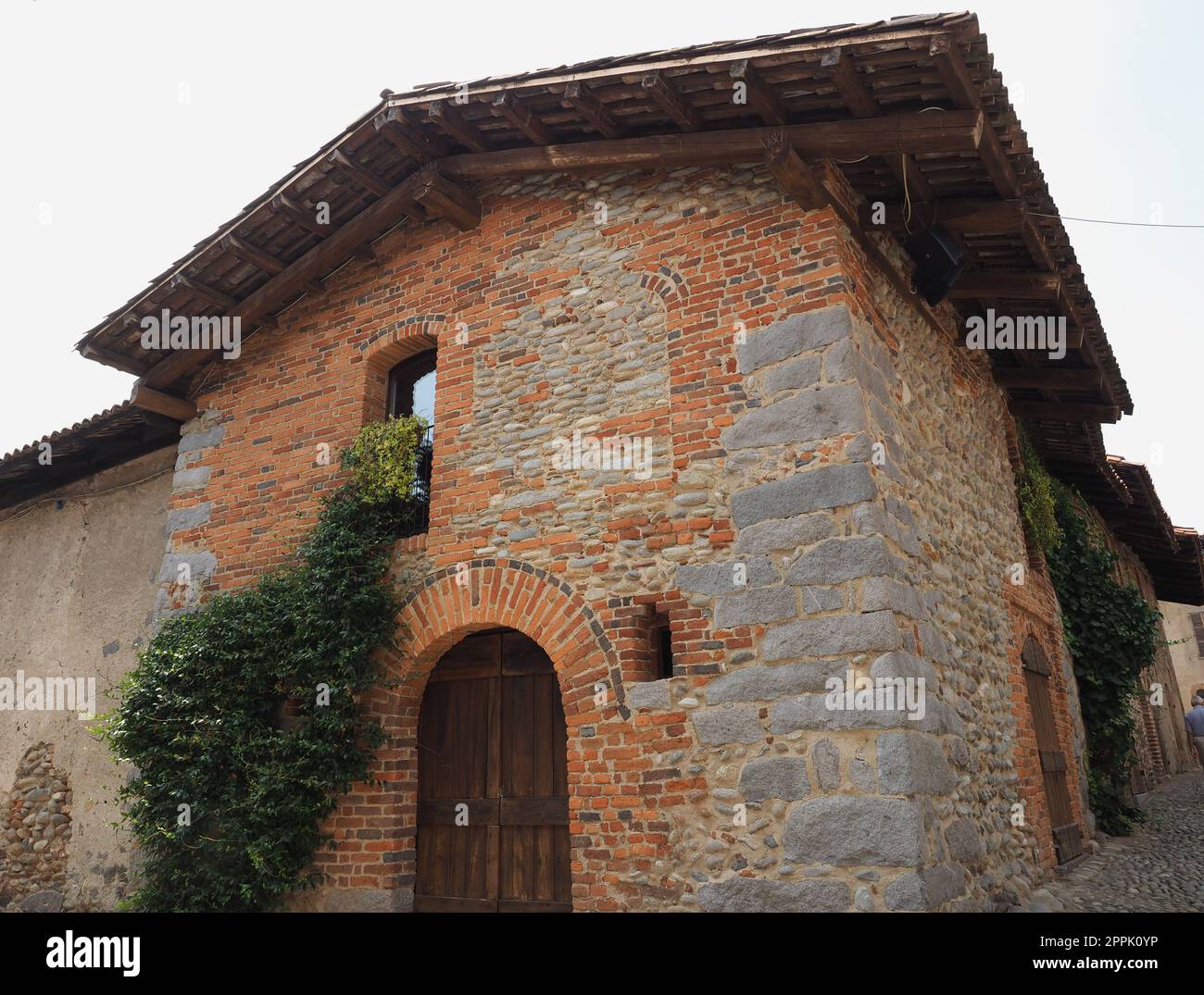 Ricetto medieval village in Candelo Stock Photo - Alamy