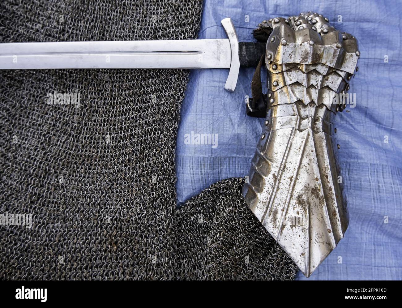 Ancient medieval swords Stock Photo - Alamy