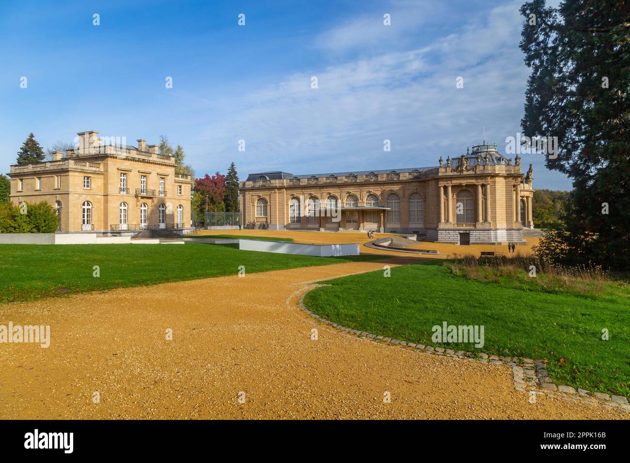 Royal Museum For Central Africa In Tervuren Stock Photo - Alamy
