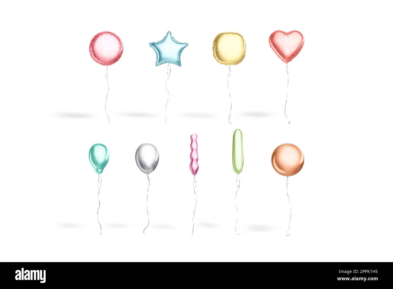 Different colour balloons hi-res stock photography and images - Alamy