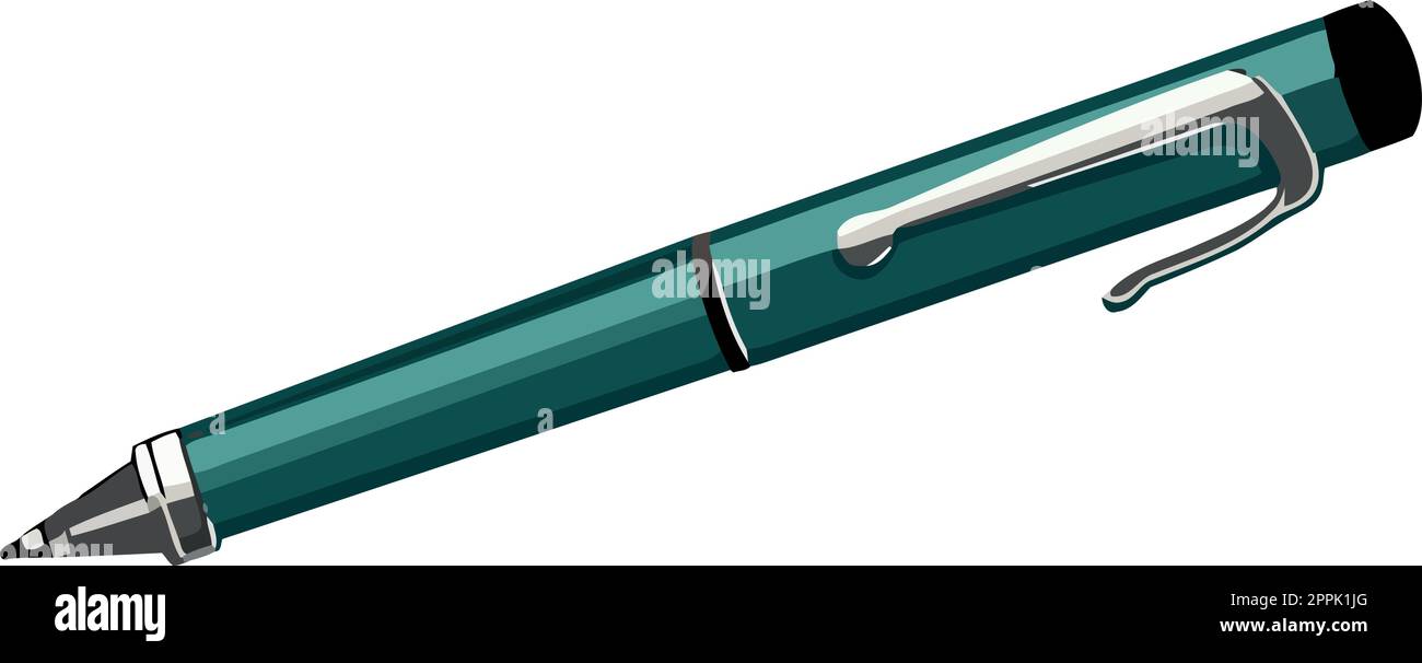 Metallic pen design Stock Vector Image & Art - Alamy