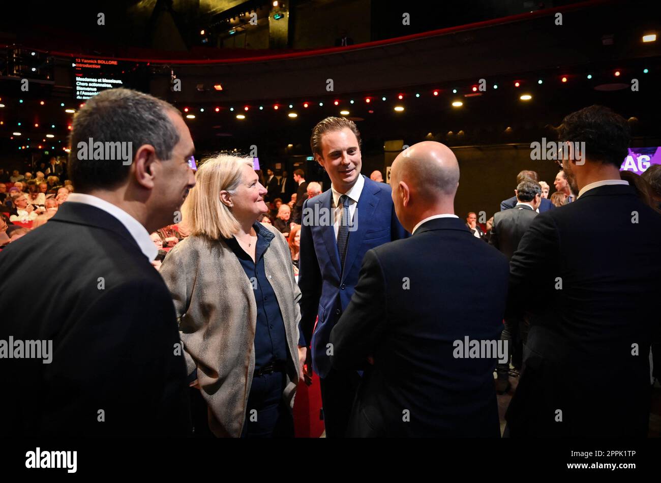 Paris, France. 24th Apr, 2023. Cyrille Bollore, Chief Executive Officer ...