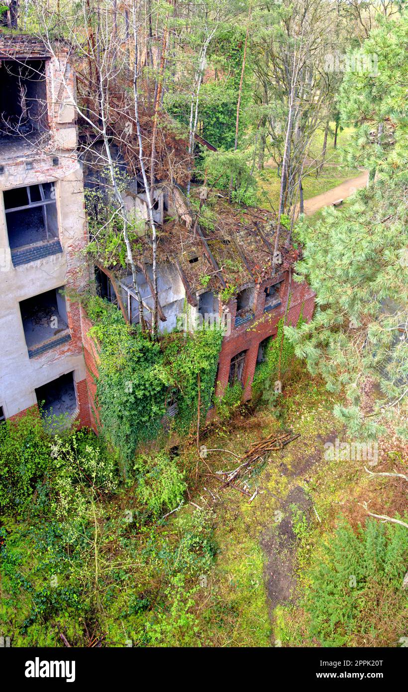 Abandoned historical building in Germany hospital horror scene creepy ...