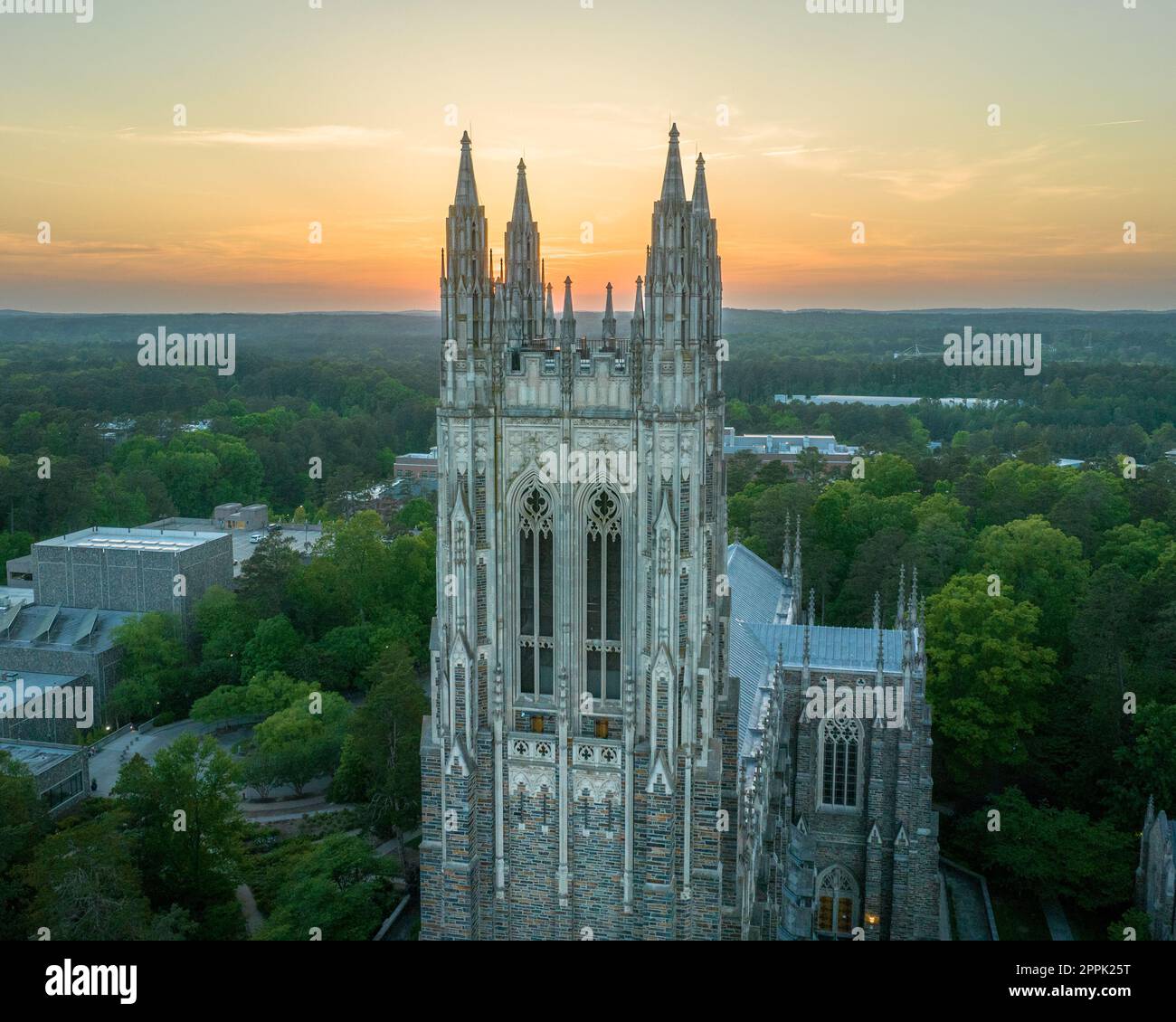 Duke Chapel Aerial