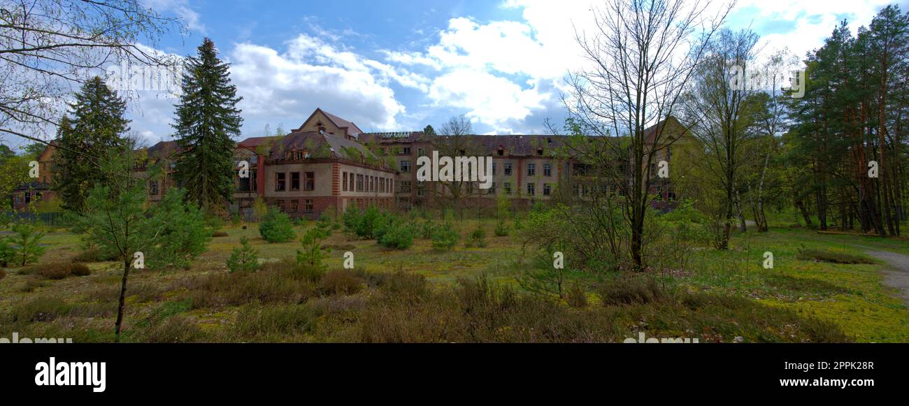 Abandoned historical building in Germany hospital horror scene creepy ...