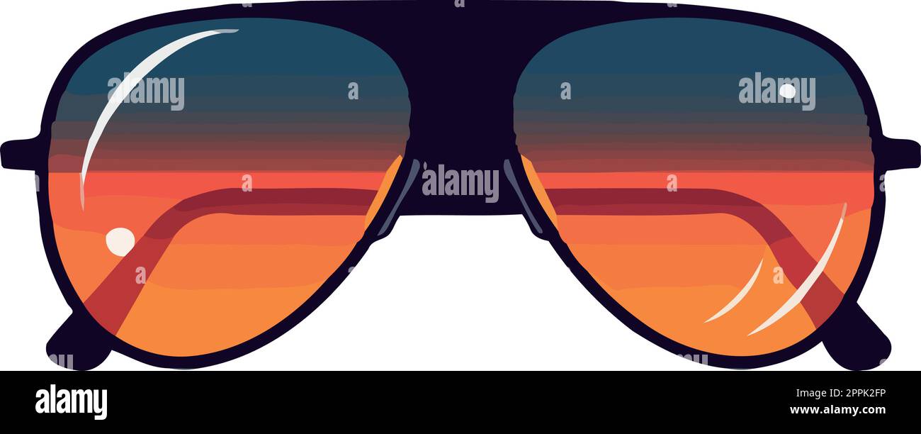 Summer fashion fun shades and specs Stock Vector Image & Art - Alamy