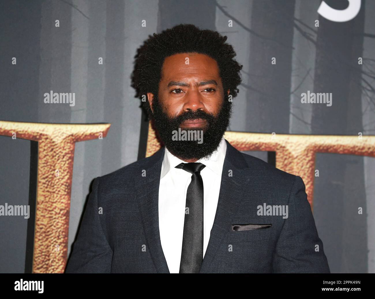 Nicholas Pinnock attends the "Outlander" Season 6 premiere at The Royal ...