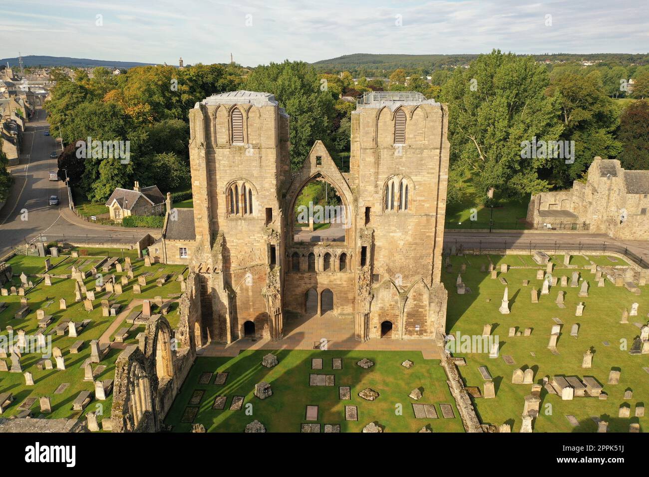 Scotland elgin old cemetery hi-res stock photography and images - Alamy