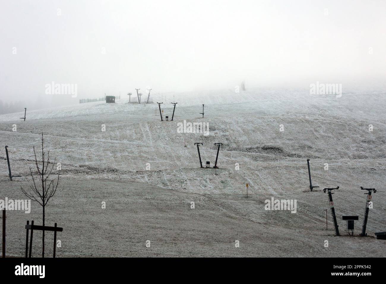 Featured picture - The onset of winter in Germany Stock Photo - Alamy