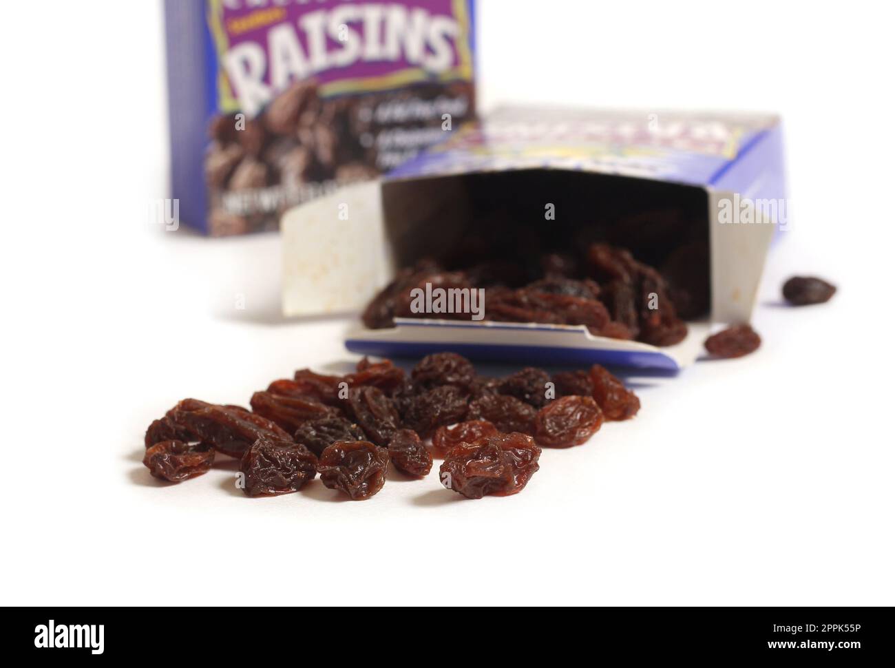 Raisins box hi-res stock photography and images - Alamy
