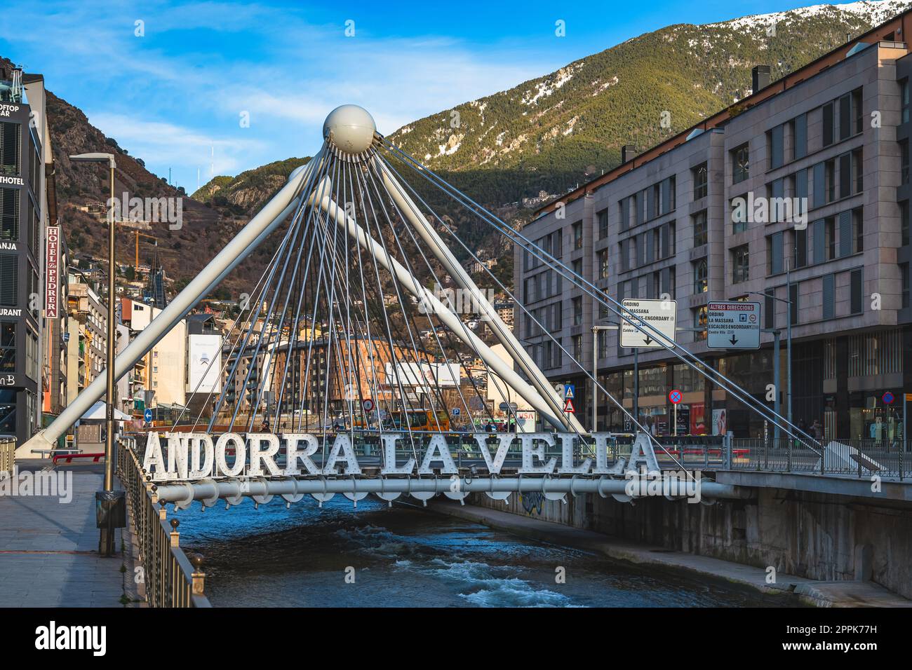 Andorra bridge hi-res stock photography and images - Alamy