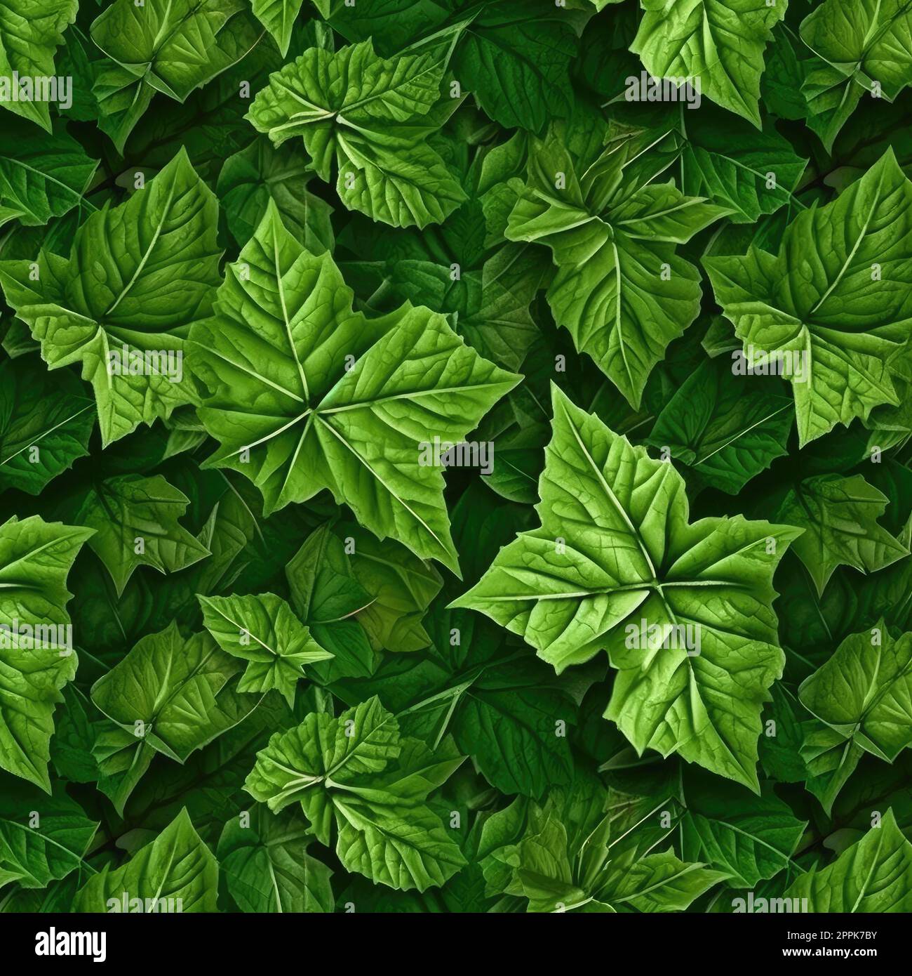 Bitmap texture of green vine leaves, tessellation Stock Photo - Alamy