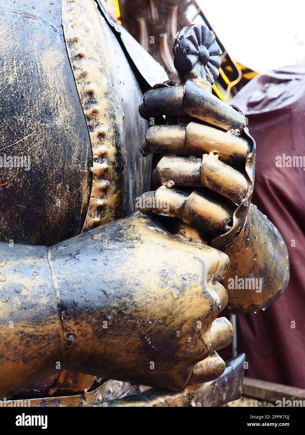 Ancient metal armor, iron detail. Armor, Safety weapon - in antiquity ...