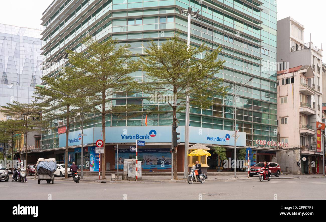 VietinBank palace in Hanoi, Vietnam Stock Photo - Alamy