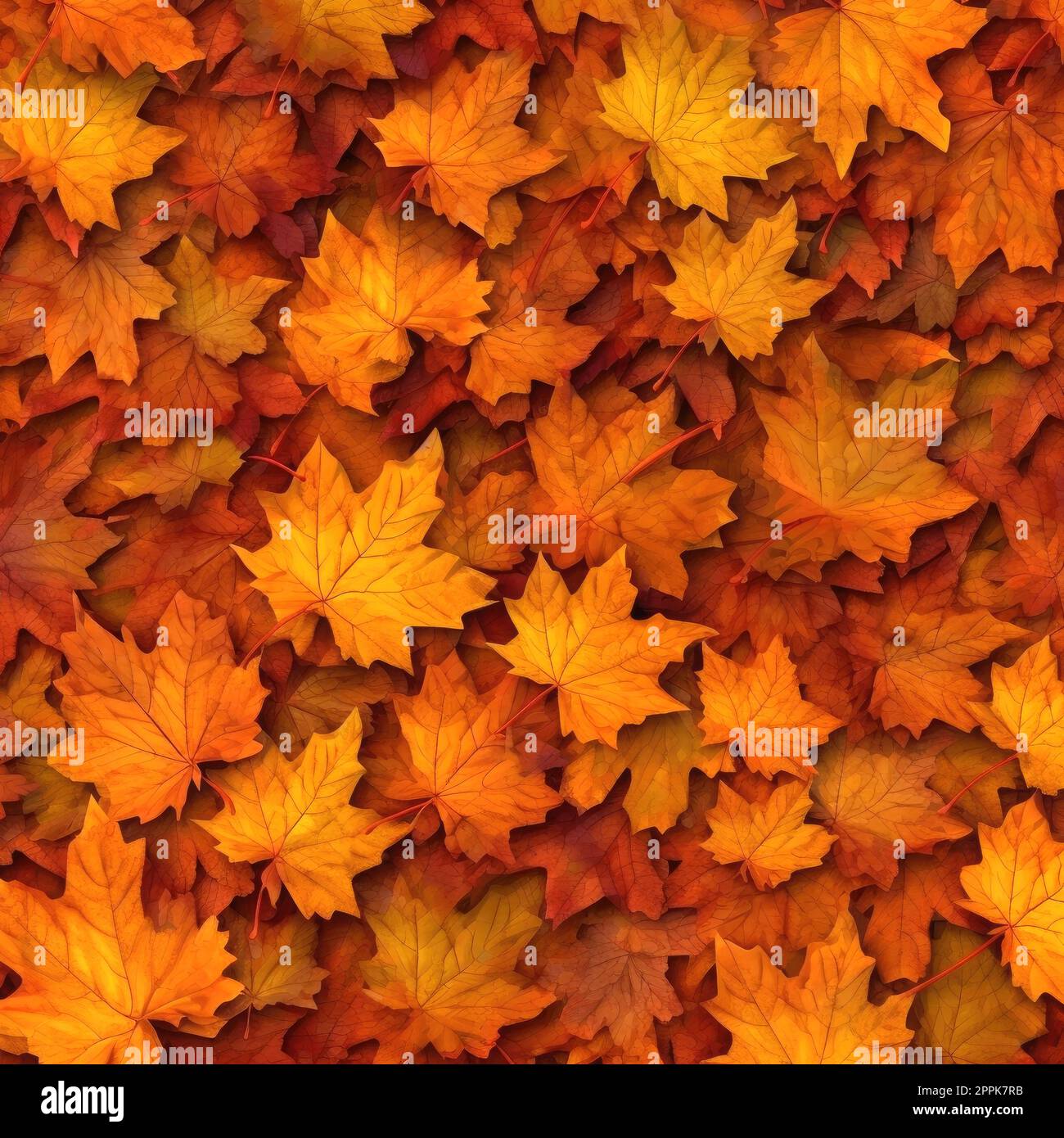 Maple Tree Leaves Texture