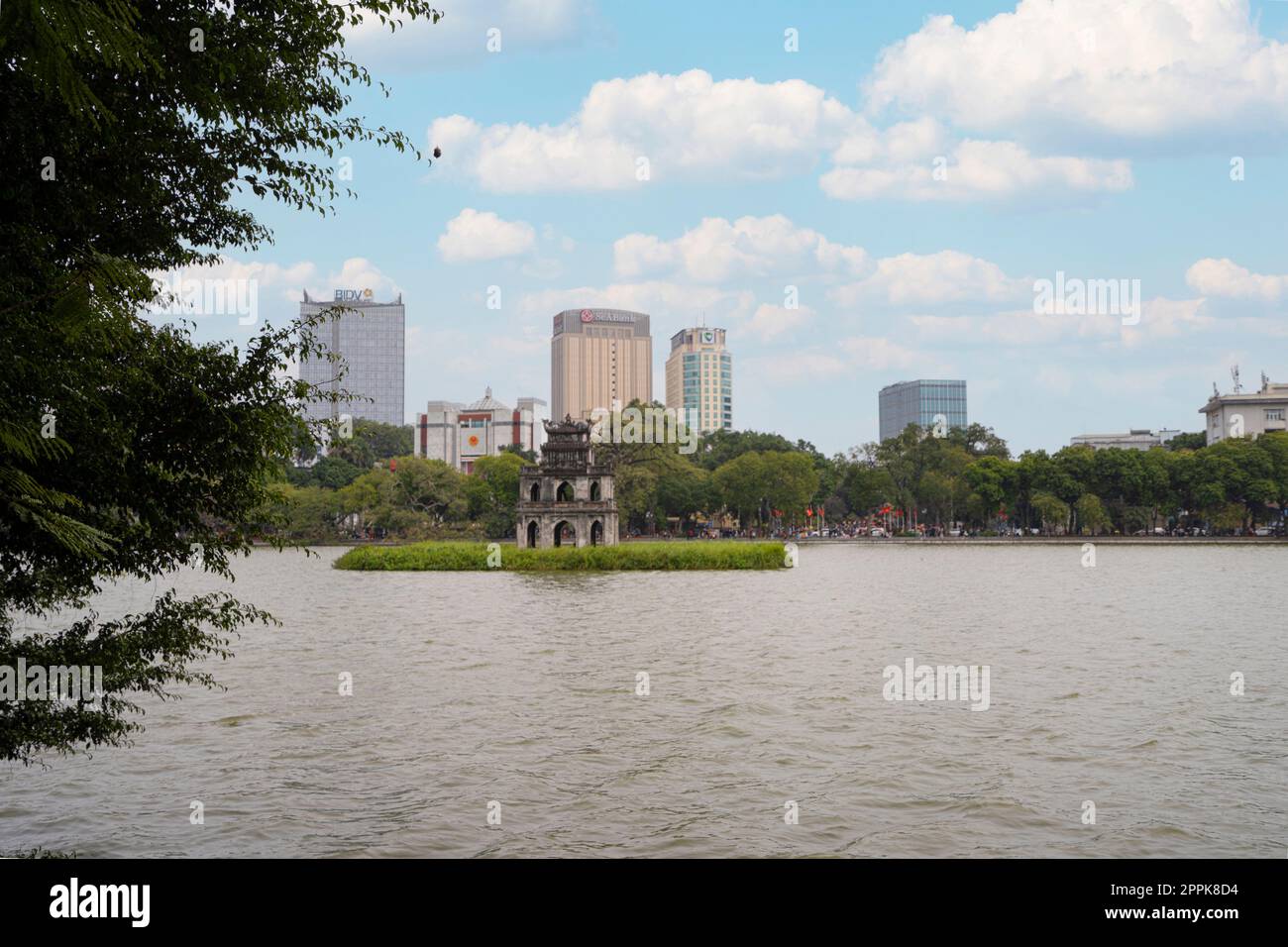 Lakeside temple vietnam hi-res stock photography and images - Alamy