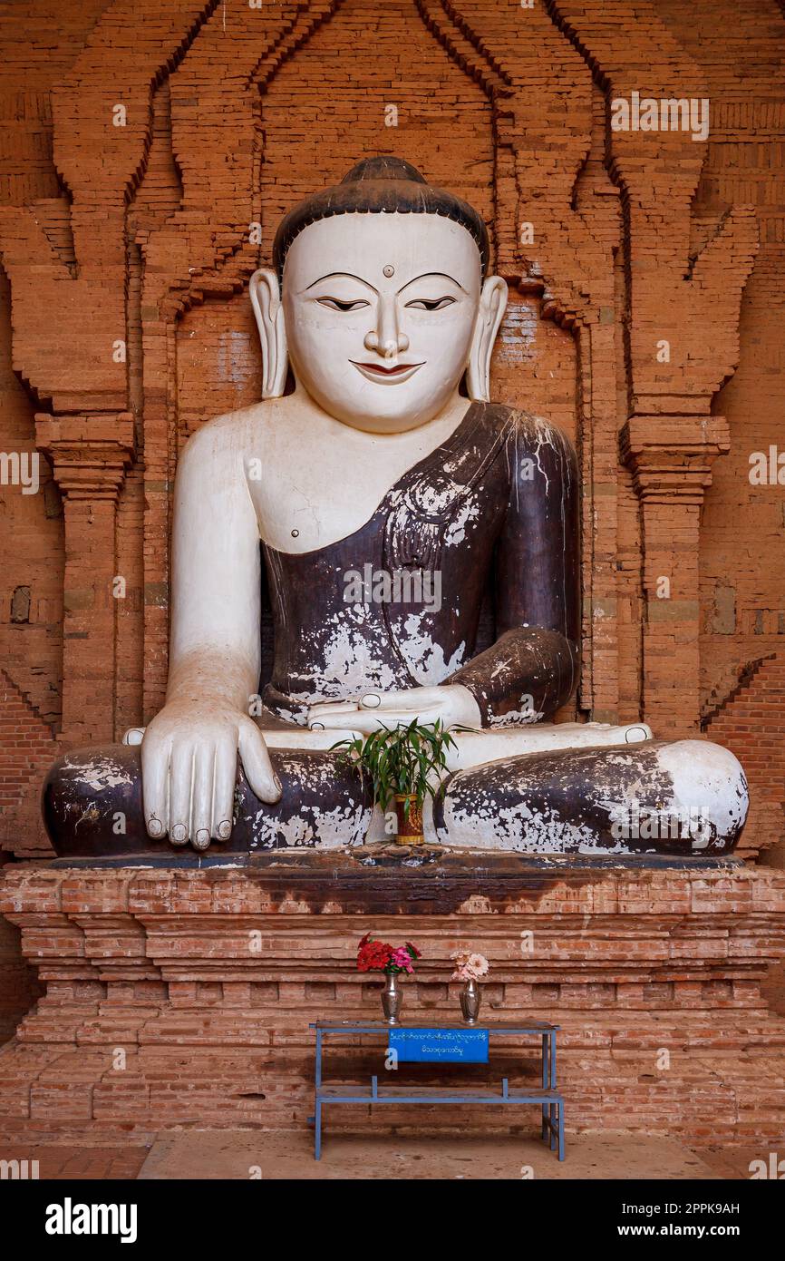 A Buddha Statue in the Temples of Bagan Myanmar Stock Photo - Alamy