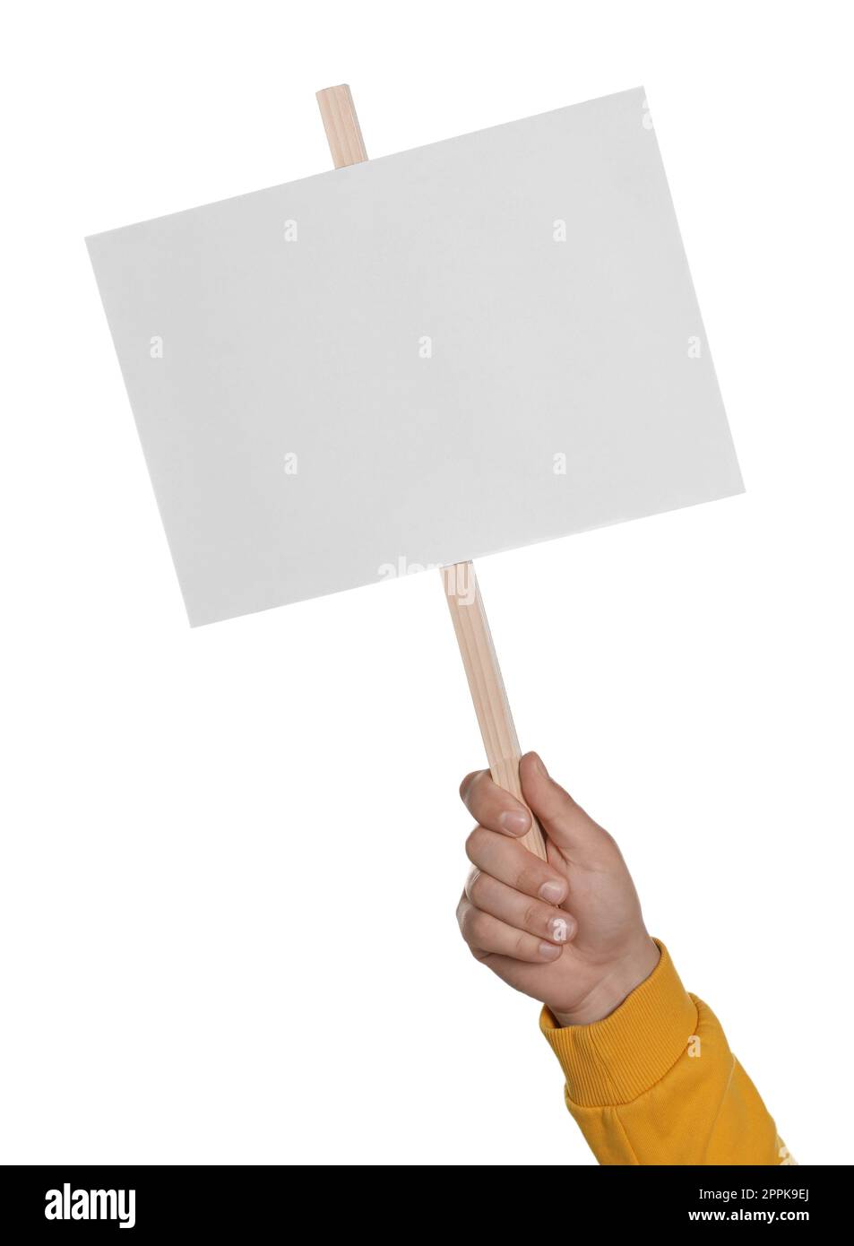 Strike picket sign Cut Out Stock Images & Pictures - Alamy