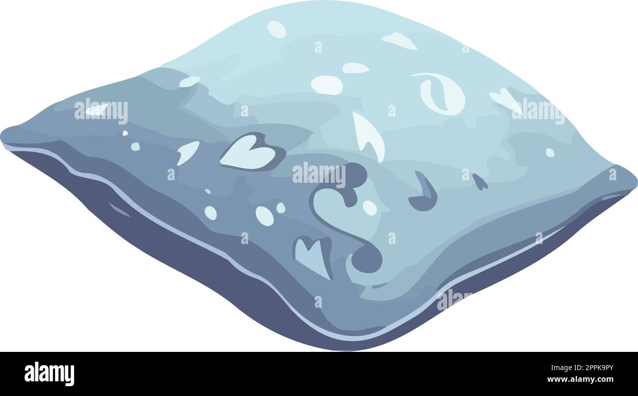 Blue pillow design Stock Vector Image & Art - Alamy