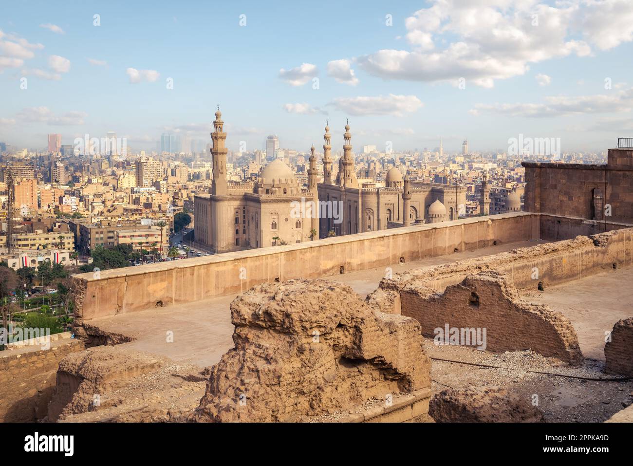 Egypt view mosque sultan hi-res stock photography and images - Alamy