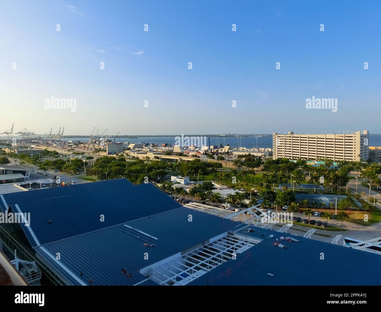 MSC Cruise Terminal in Miami Stock Photo - Alamy