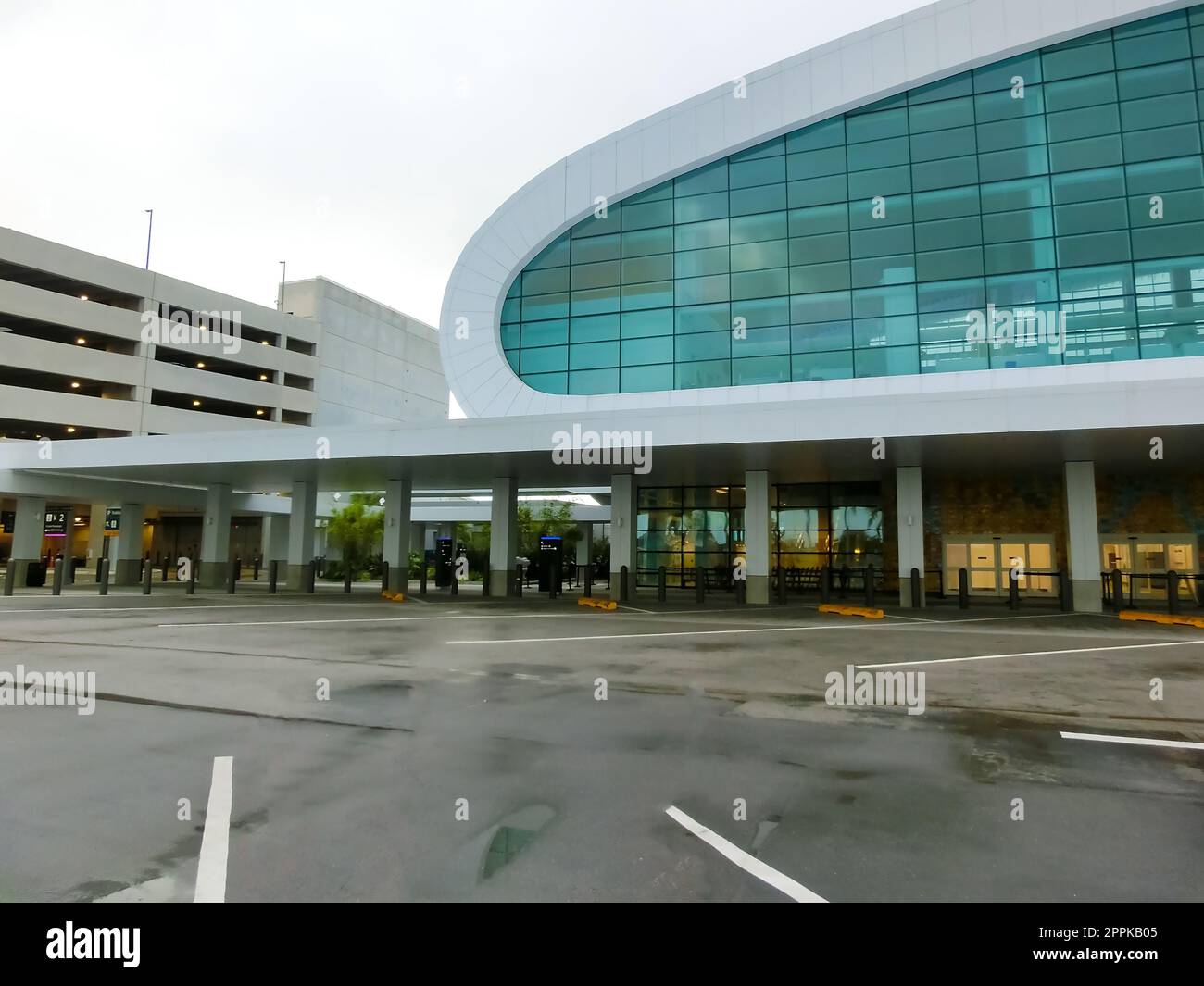 Miami, USA - April 23, 2022: NCL Norwegian Cruise liner Terminal at ...