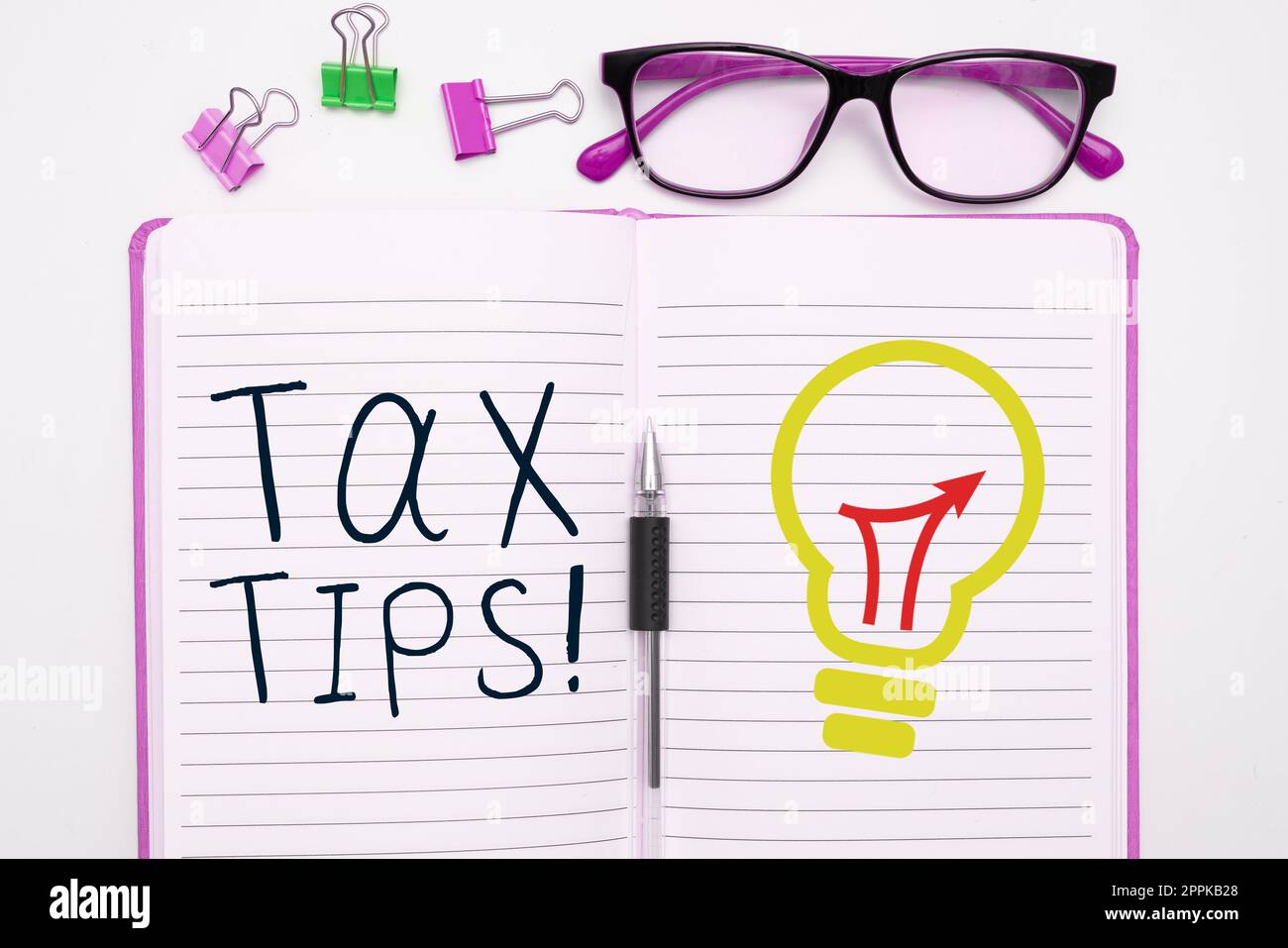 Taxation sign hi-res stock photography and images - Alamy