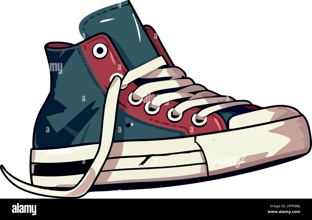 Sport shoe illustration Stock Vector Image & Art - Alamy