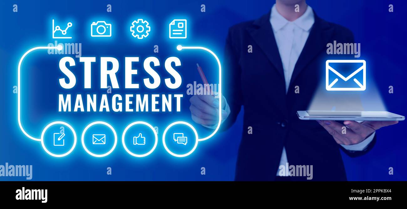Inspiration showing sign Stress Management. Business approach learning ... Inspiration showing sign Stress Management. Business approach learning ...