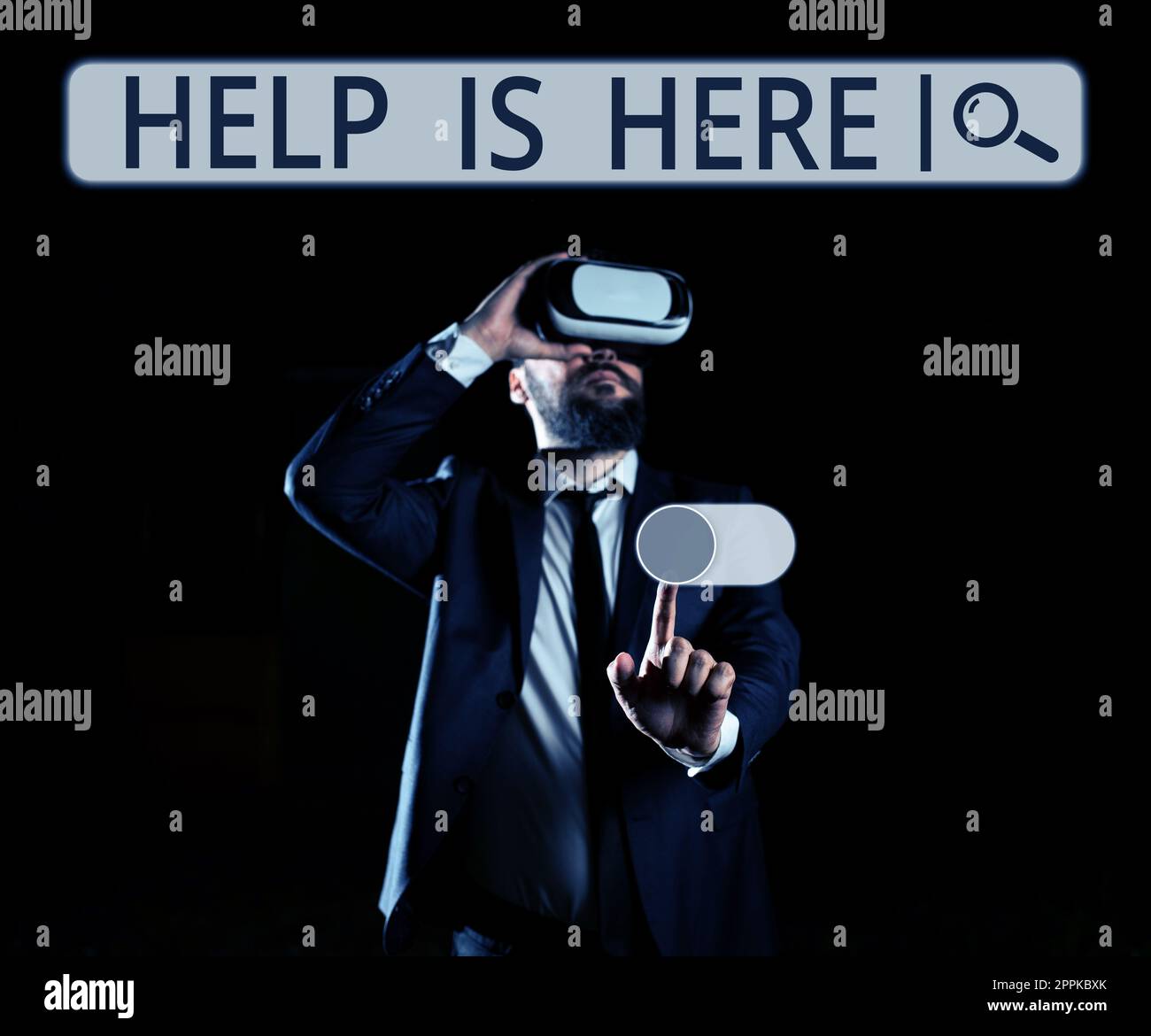 Handwriting text Help Is Here. Word Written on The action of helping ...