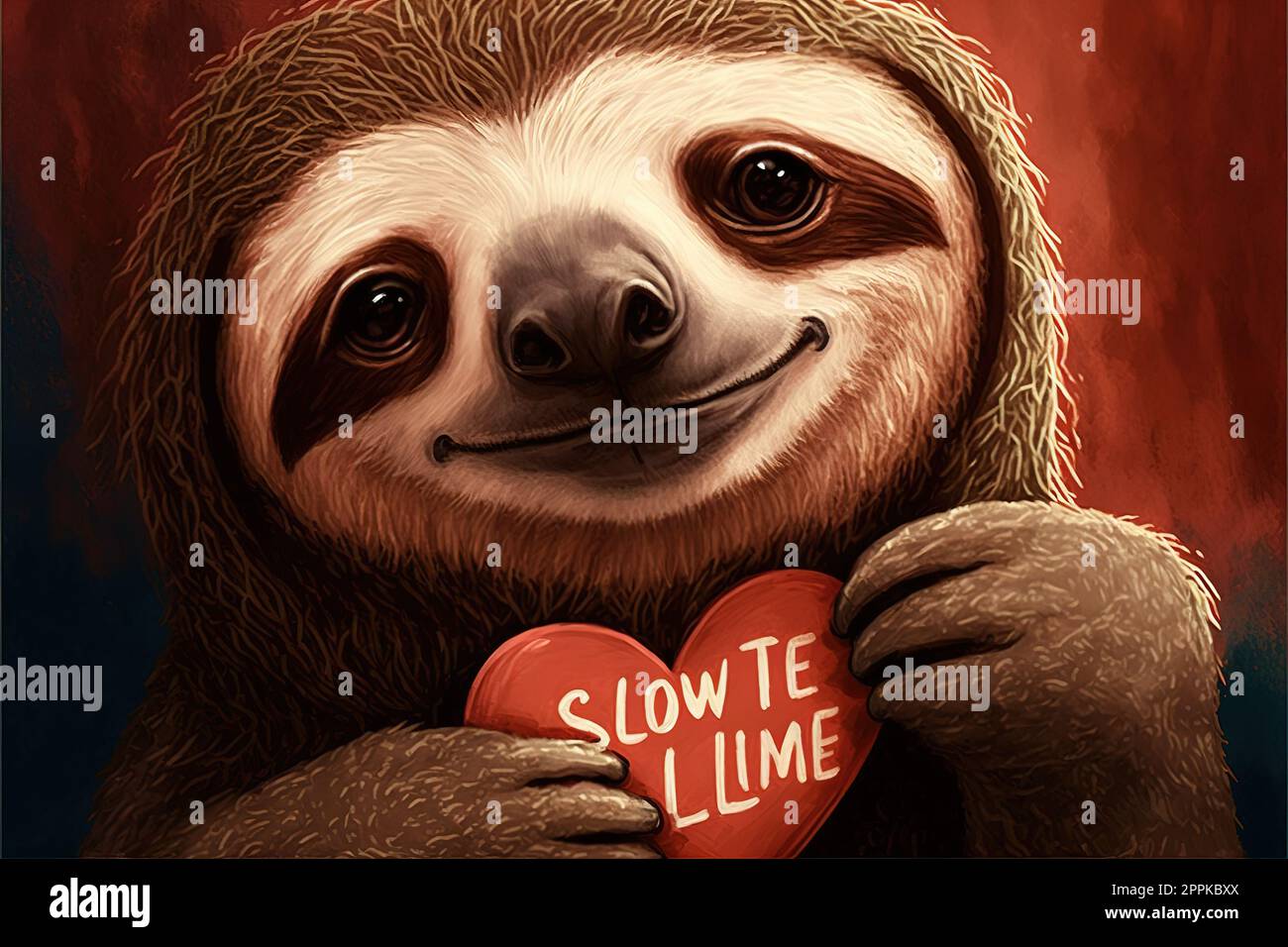 Adorable sloth hi-res stock photography and images - Alamy
